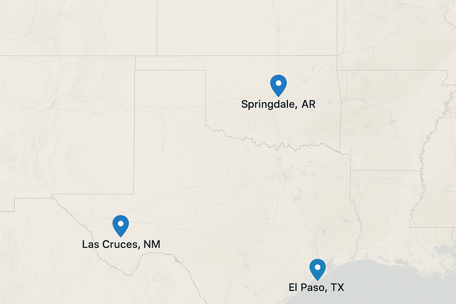 Locations We Serve - Sunforce Solar- Best Solar Company